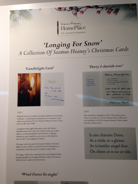 Longing for Snow – A Collection of Seamus Heaney’s Christmas Cards ...